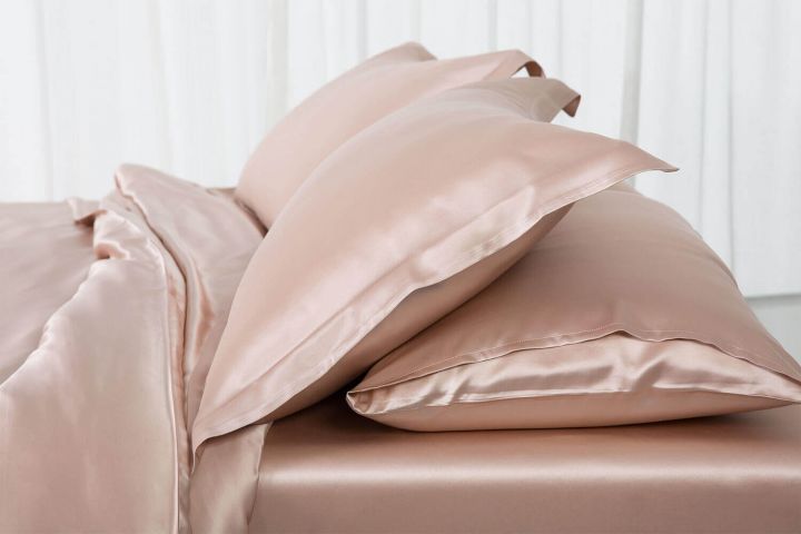 Rose Blush Silk Pillow Sham | Australia | Silk Only